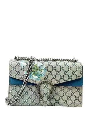 Gucci Gg Blooms Dionysus Shoulder Bag - Neutrals