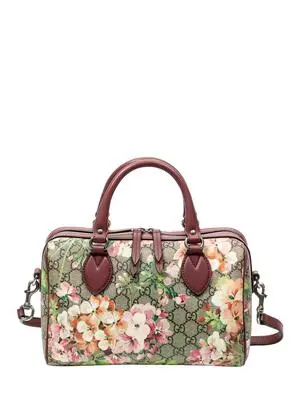 Gucci Gg Blooms Supreme Handbag - Neutrals