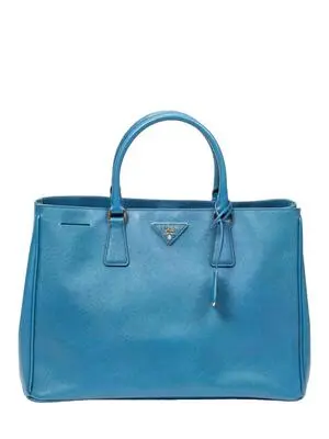 Prada Galleria Open Tote Bag - Blue