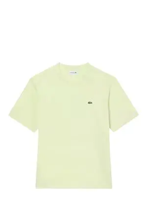 Lacoste Logo-appliqué Cotton T-shirt - Green