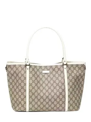 Gucci Joy Medium Monogram Tote - Neutrals