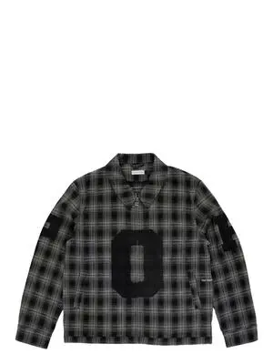 POP TRADING COMPANY Checked Overshirt - Grey