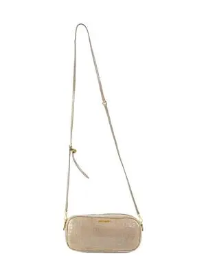 Miu Miu 2000s Leather Shoulder Bag - Neutrals