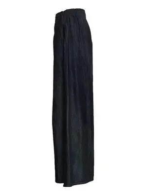 DONDUP Elasticated-waist Palazzo Pants - Blue