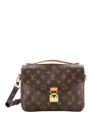 LOUIS VUITTON Pochette Metis Monogram Canvas Crossbody Bag - Brown