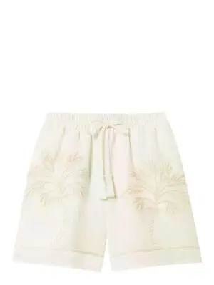 TWINSET Drawstring-fastening Shorts - Neutrals