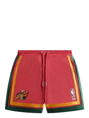 Kith Nba Allstar Seattle Supersonics Short - Crimson
