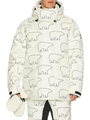 Perfect Moment Max Insulated Ski Parka - Bear Print