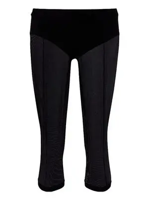 Magda Butrym Skinny Capri Pants And Briefs Set - Black