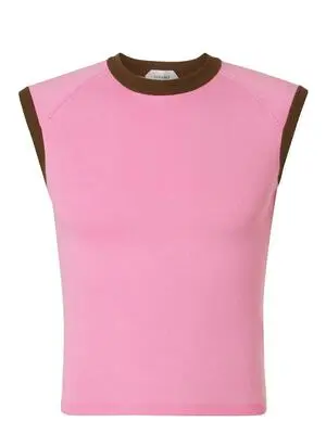 Versace Cotton Tank Top - Pink