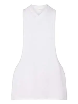 VERSACE Cotton-Blend Jersey Tank Top