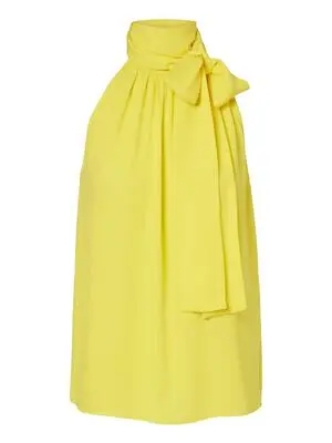 Valentino Garavani Silk Georgette Blouse - Yellow