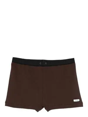 ENTIRE STUDIOS Lounge Short - Brown