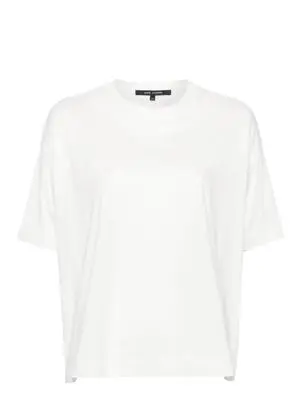 Sofie D'hoore Crew Neck Oversized T-shirt - White