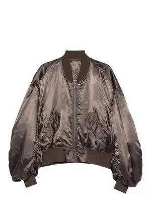 Rick Owens Secchia Flight' Padded Jacket - Gray