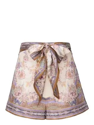 Zimmermann Luna Scarf Tie Short - White