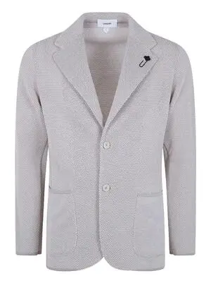 LARDINI Knitted Jacket - Beige