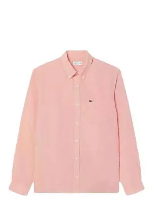 Lacoste Buttoned Pocket Shirt - Pink
