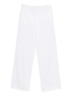 SEMICOUTURE Daria Cotton Trousers - White