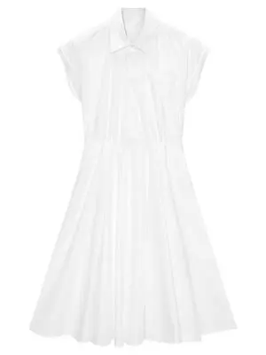 MSGM MSGM Midi Shirt Dress With Pocket