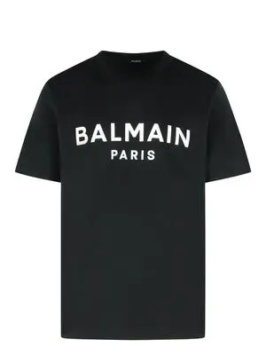 Balmain Cotton T-shirt - Black