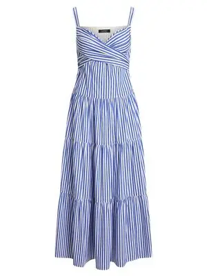 Ralph Lauren Striped Dress - Blue