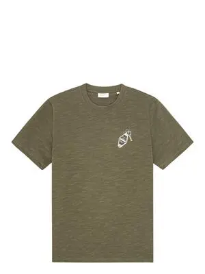 LES DEUX Ben Troy T-shirt - Green