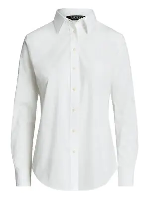 Ralph Lauren Cotton Button Down Shirt - White