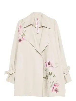 BYE Cotton Caban Coat - Beige