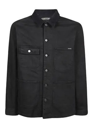 TOM FORD Denim Jacket - Blue