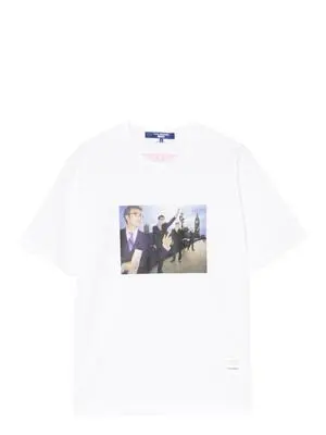 Junya Watanabe Printed T-shirt - White