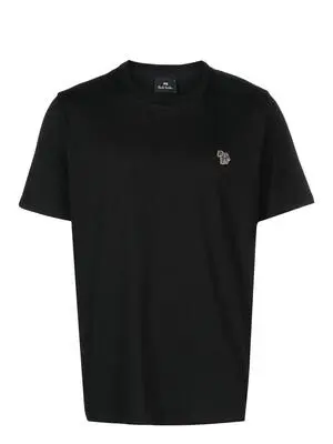 Paul Smith Zebra Logo Cotton T-shirt - Black