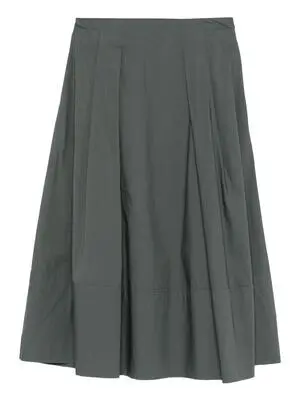 Woolrich Cotton Long Skirt - Green