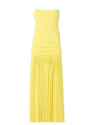 Jacquemus La Robe Abiha Long Dress - Yellow