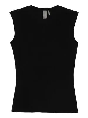 Norma Kamali Sleeveless Top - Black