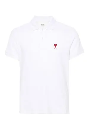 Ami De Coeur Cotton Polo - White