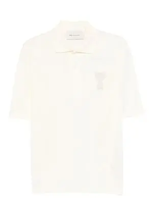 AMI Ami De Couer Cotton Polo Shirt