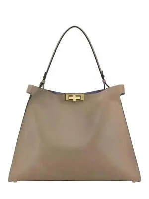 Fendi Large Way Tote Bag - Grey