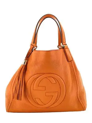 GUCCI Soho Leather Shoulder Bag