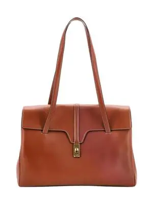 Celine Soft 16 Large Shoulder Bag Smooth Calfskin - Brown