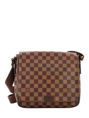 LOUIS VUITTON District Messenger Bag Damier Pm - Brown