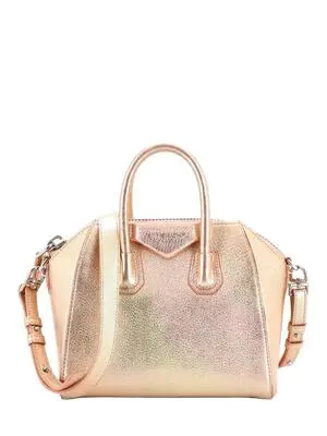 Givenchy Antigona Mini Crossbody Bag Leather - Metallic