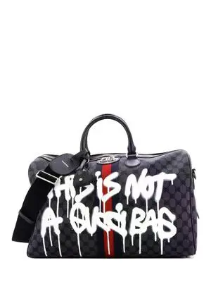 Balenciaga X Gucci The Hacker Project Duffle Bag - Black