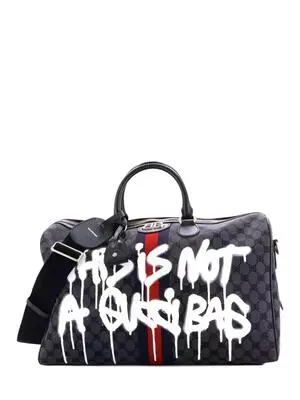 Balenciaga X Gucci The Hacker Project Duffle Bag - Black