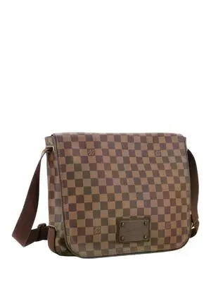 LOUIS VUITTON Brooklyn Handbag Damier Mm - Brown