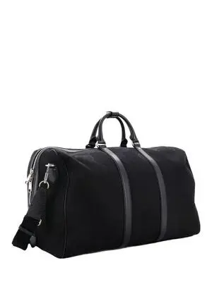 Gucci Convertible Duffle Bag Jumbo Gg Canvas Large - Black