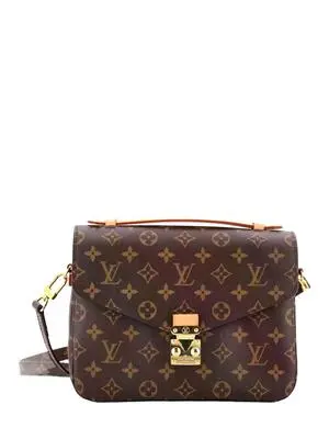 LOUIS VUITTON Pochette Metis Monogram Canvas - Brown