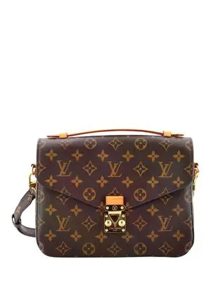 LOUIS VUITTON Pochette Metis Monogram Canvas - Brown