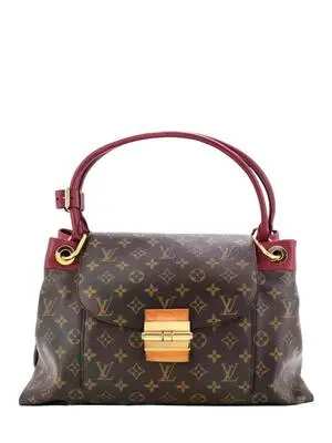 LOUIS VUITTON Olympe Handbag Monogram Canvas Shoulder Bag - Brown