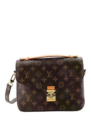LOUIS VUITTON Pochette Metis Monogram Canvas - Brown